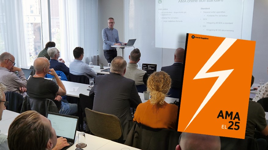 Arbetet med AMA EL 25 har börjat