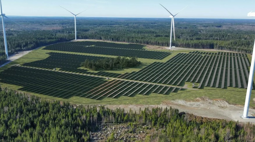 Optimerad elproduktion i hybridpark