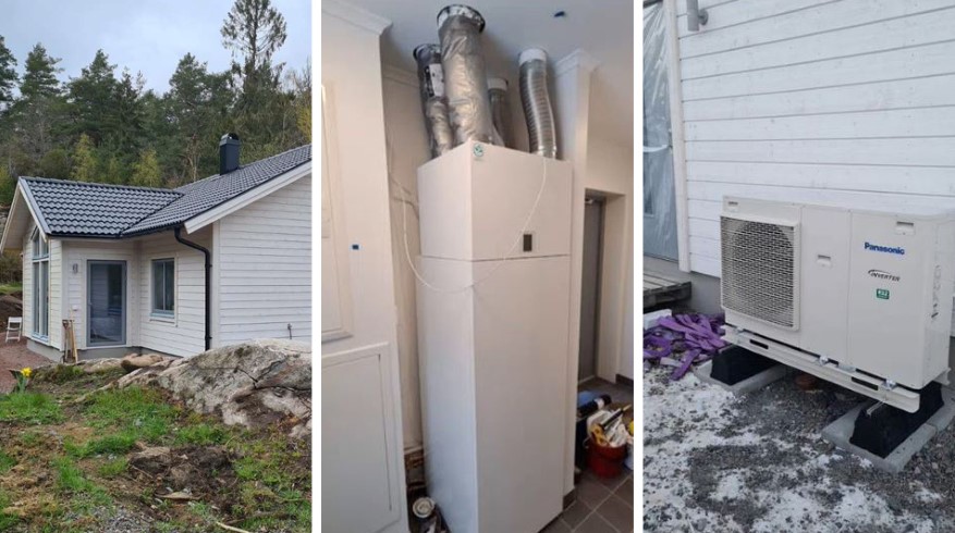 Kombinerade värme- och ventilationssystem i småhus