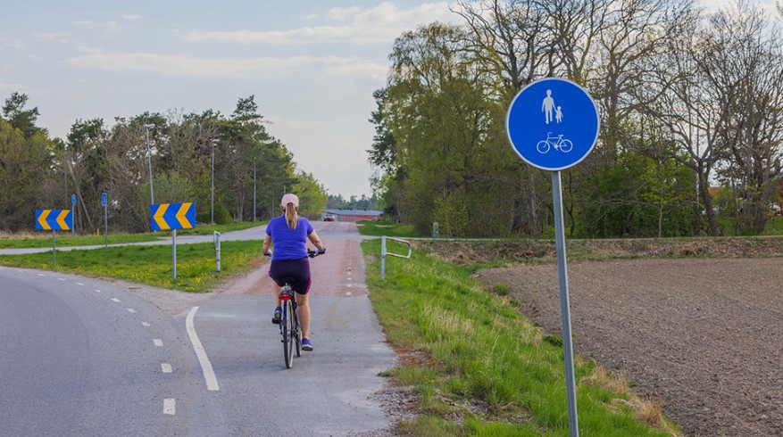 Vanliga skador på cykelbanor